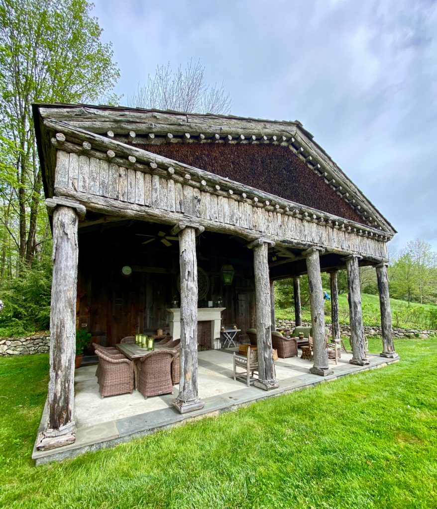 Forest Magic: Bunny Williams' Greek Temple Folly Pool House and ...