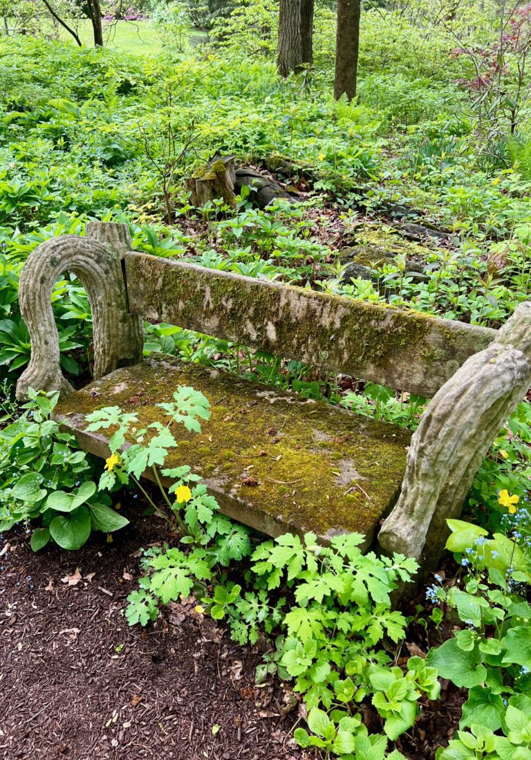 Forest Magic: Bunny Williams' Greek Temple Folly Pool House and ...
